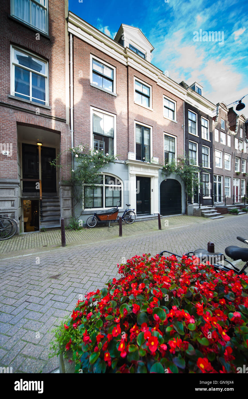 calm street of Amsterdam Stock Photo - Alamy