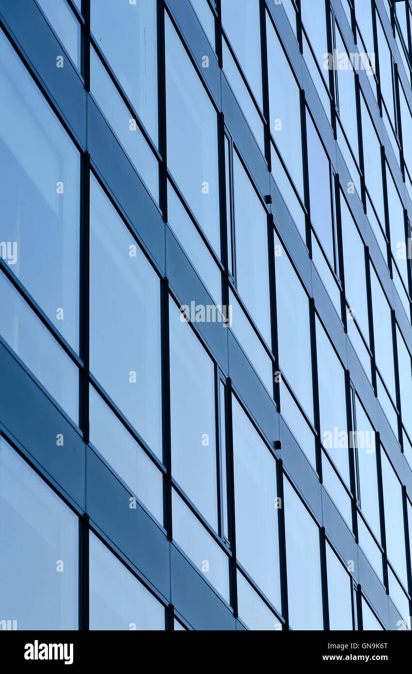 Glass surface. Structure of a business building Stock Photo - Alamy