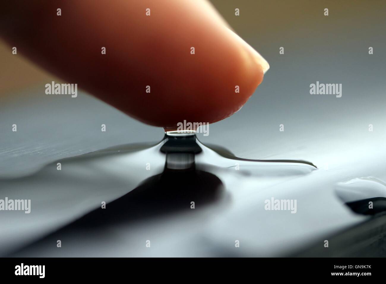 Hand water drop clean hi-res stock photography and images - Alamy