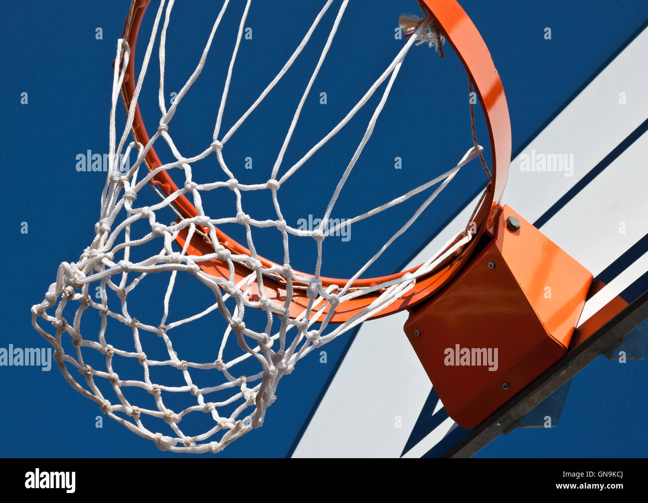 basketball net with backboard Stock Photo - Alamy