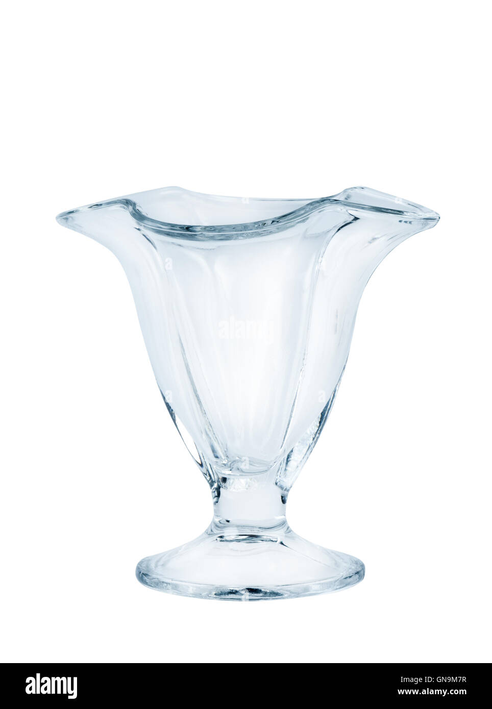 Glass vase isolated on white background Stock Photo - Alamy