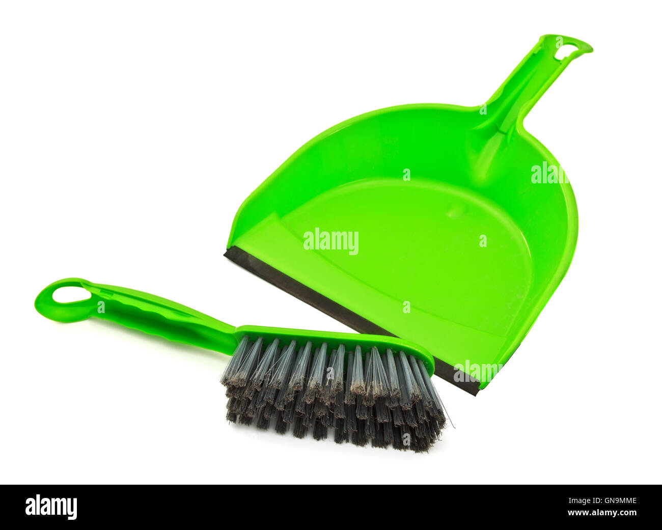 cleaning set isolated on white Stock Photo - Alamy