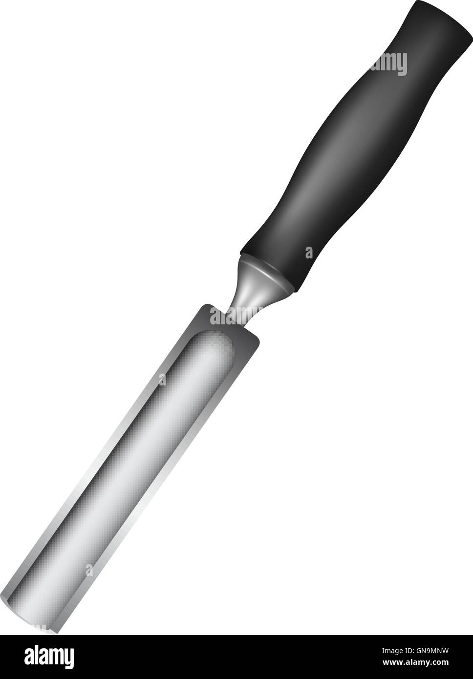 Gouge with black handle Stock Vector Image & Art - Alamy