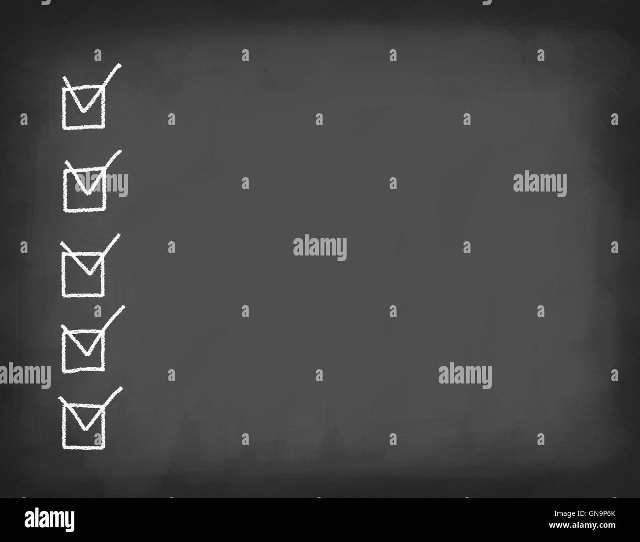 School board with chalk marks Stock Photo - Alamy