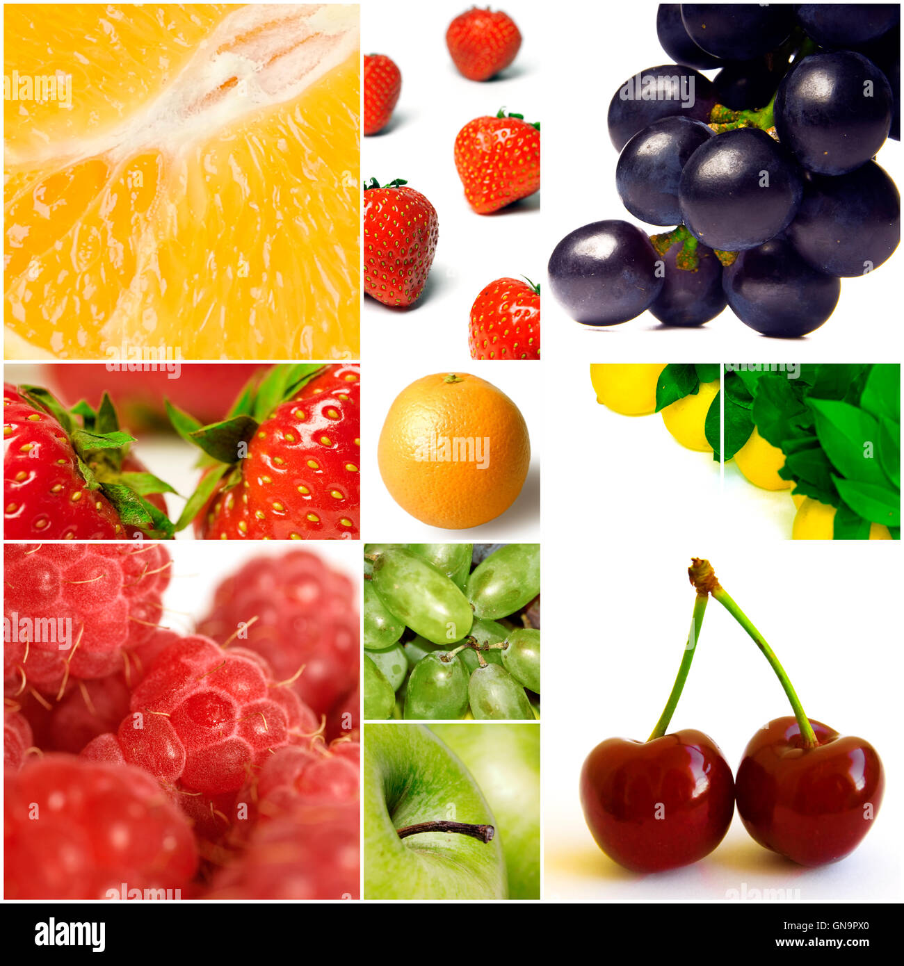 Berries and other fruit Stock Photo - Alamy