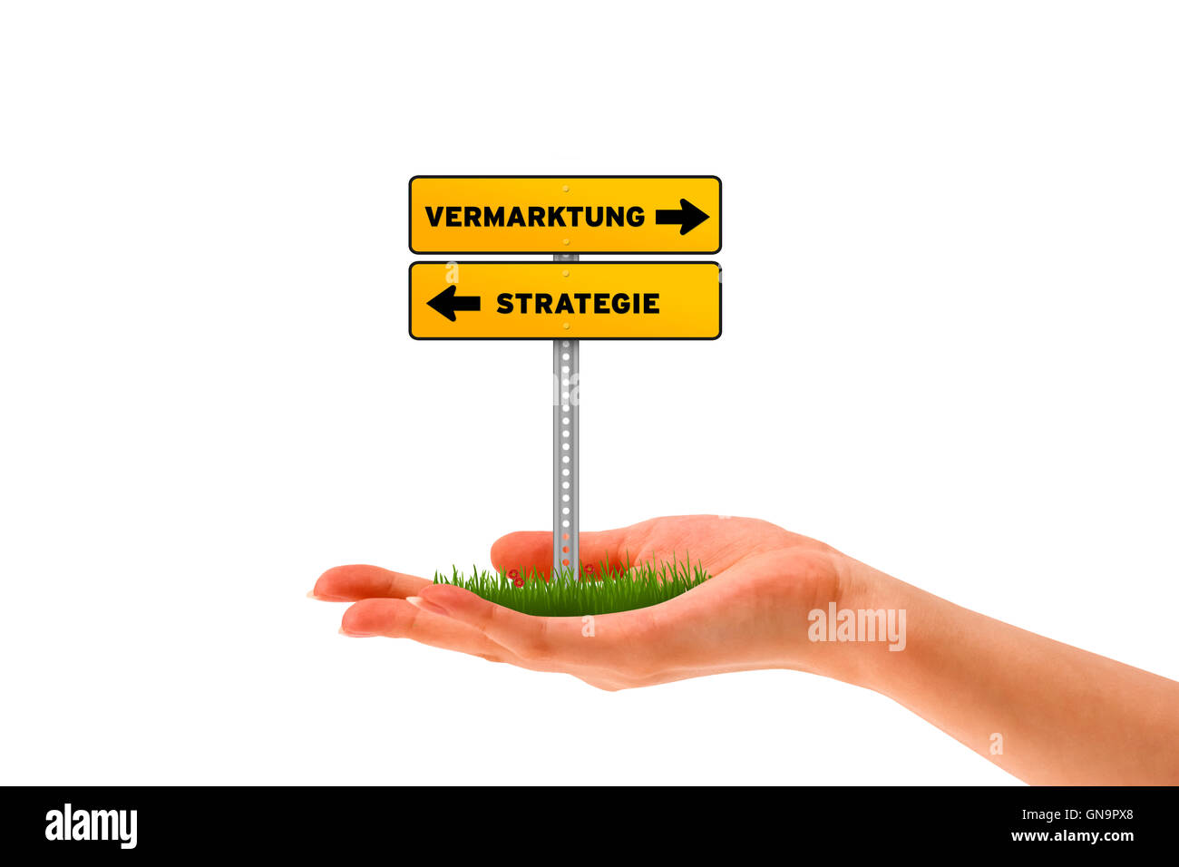 Vermarktung - Strategie Stock Photo - Alamy