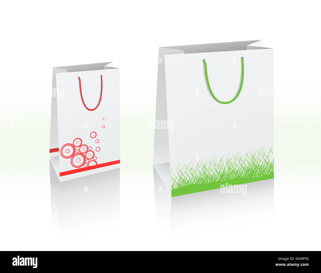 2 vector bags Stock Photo - Alamy