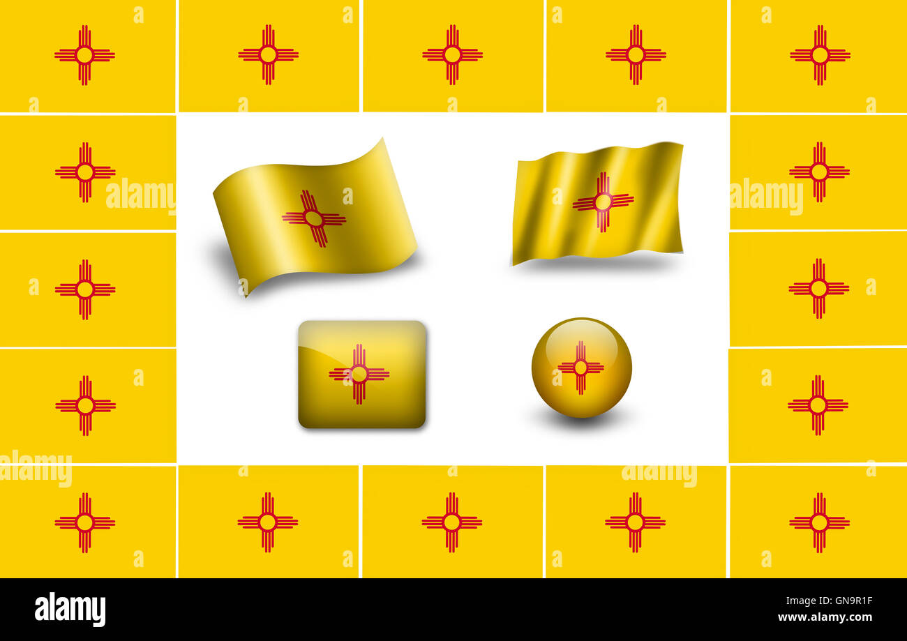 New mexico icon hi-res stock photography and images - Alamy