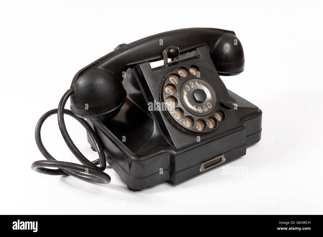 Old phone with dust and scratches Stock Photo - Alamy