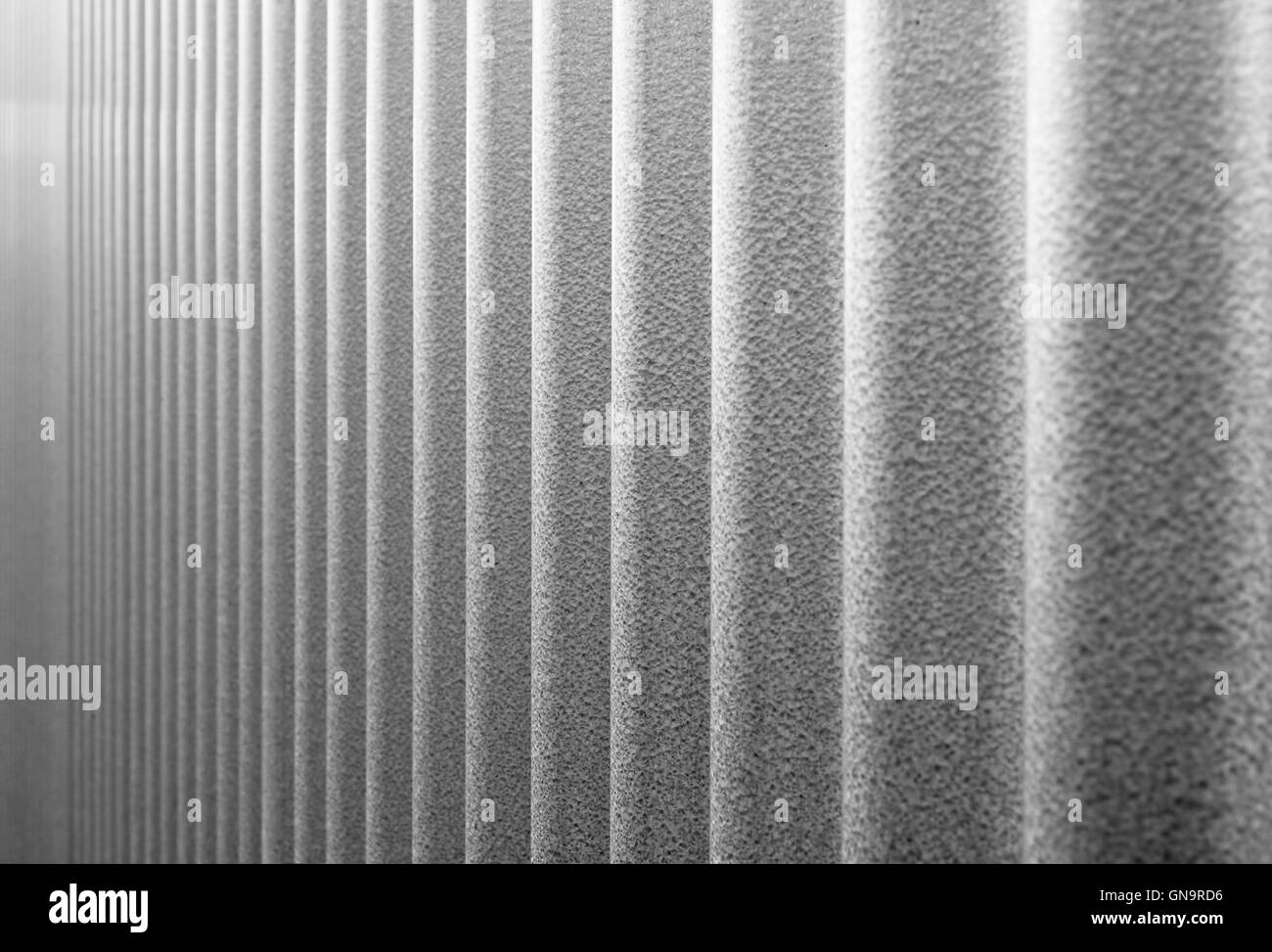 Corrugated Infinity BW Stock Photo - Alamy