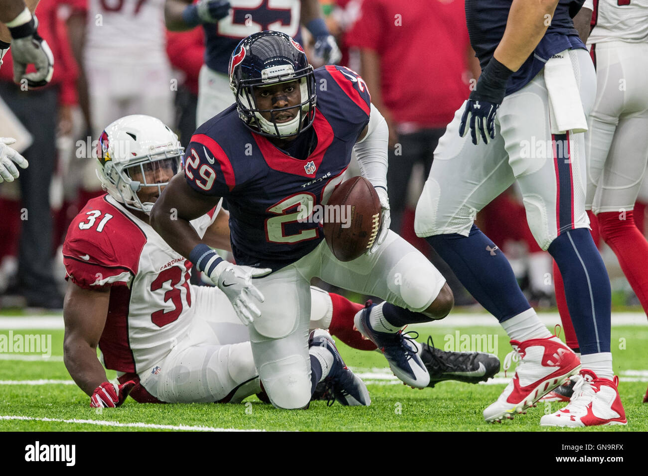 Houston, Texas, USA. 28th Aug, 2016. Houston Texans free safety Andre ...