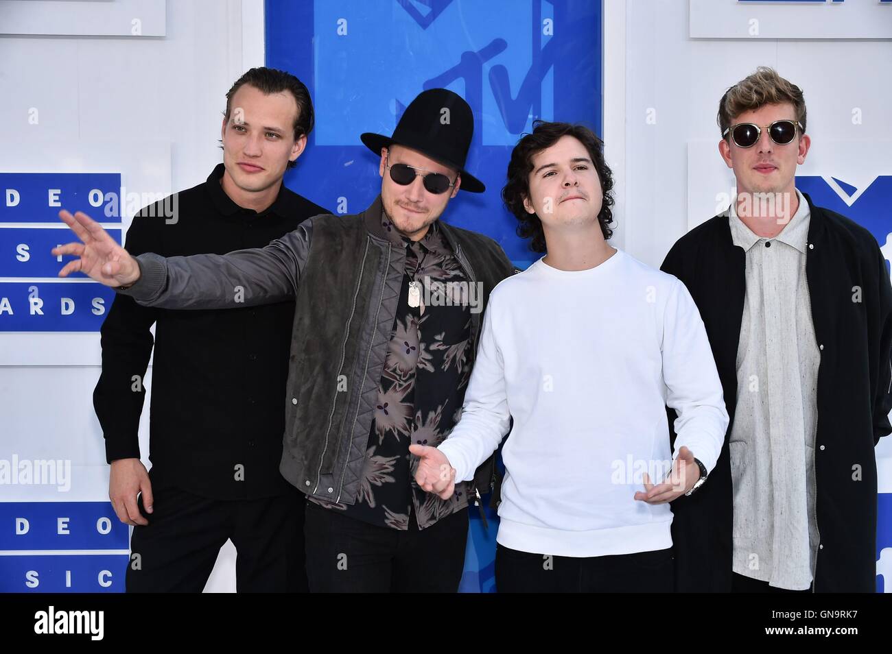 New York, NY, USA. 28th Aug, 2016. Magnus Larsson, Kasper Daugaard ...