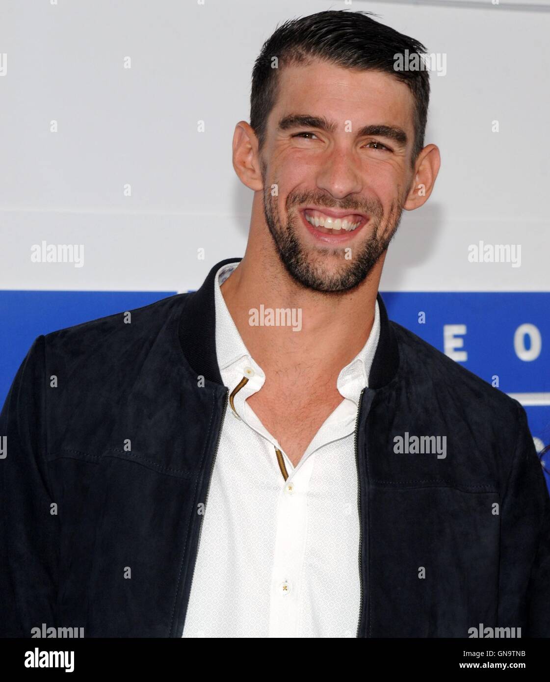 NEW YORK, NY - AUGUST 28 Michael Phelps attend the 2016 MTV Video Music ...