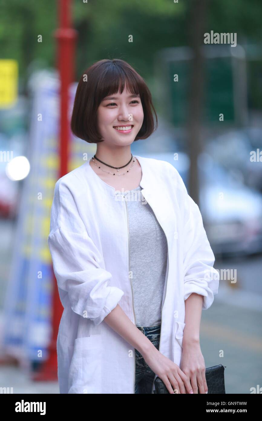 Seoul, Korea. 28th Aug, 2016. Seung-yeon Han, Park EunBin, Park Hye Soo ...