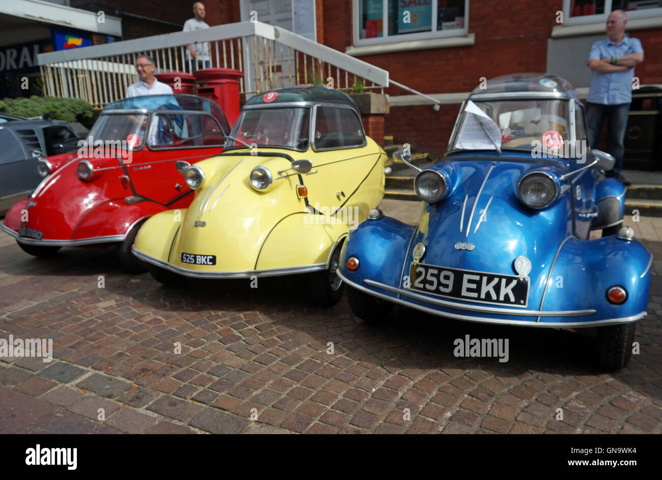 Ormskirk, UK. 28th Aug, 2016. A wide variety of classic and vintage ...