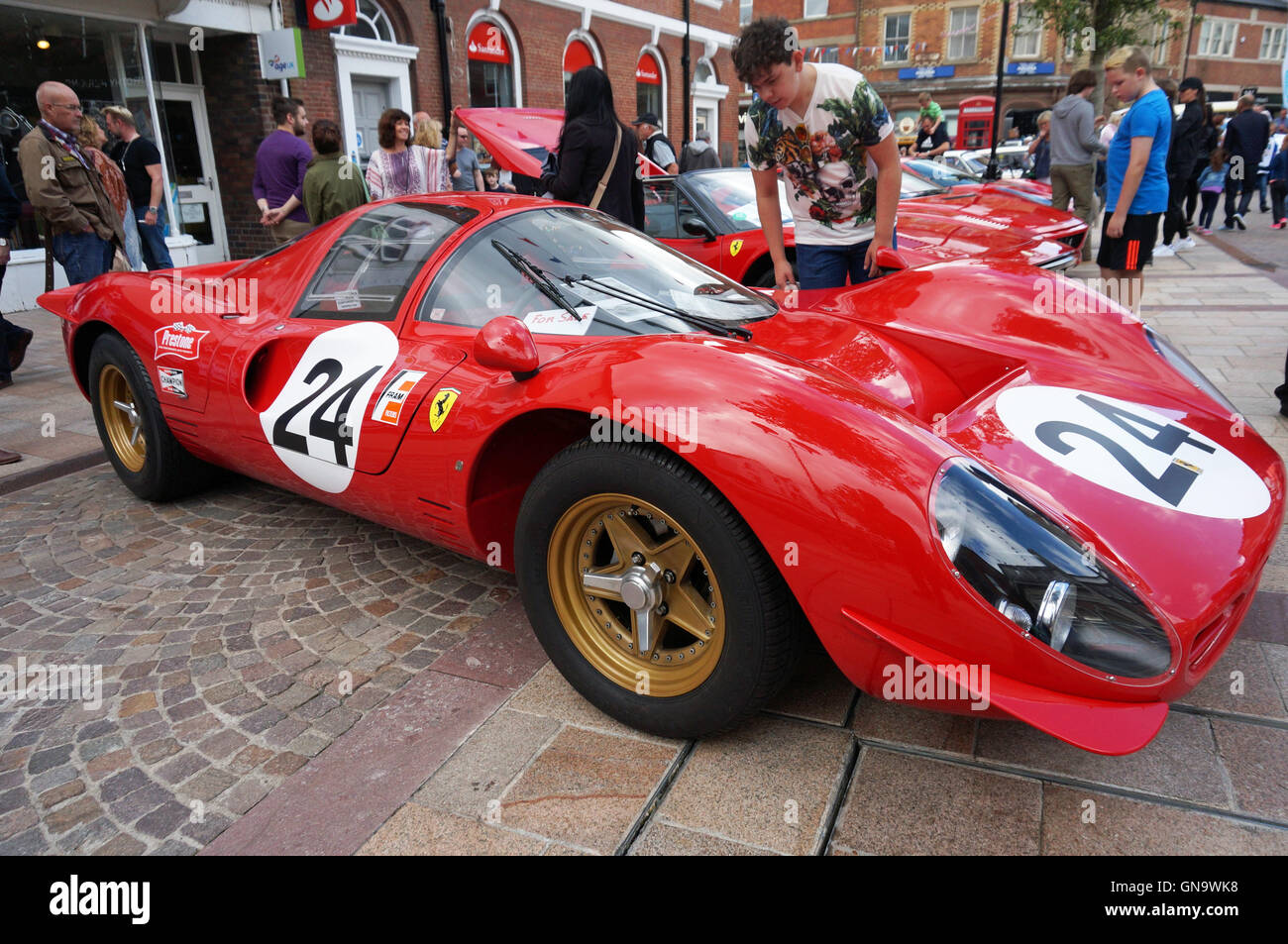 Ormskirk, UK. 28th Aug, 2016. A wide variety of classic and vintage ...