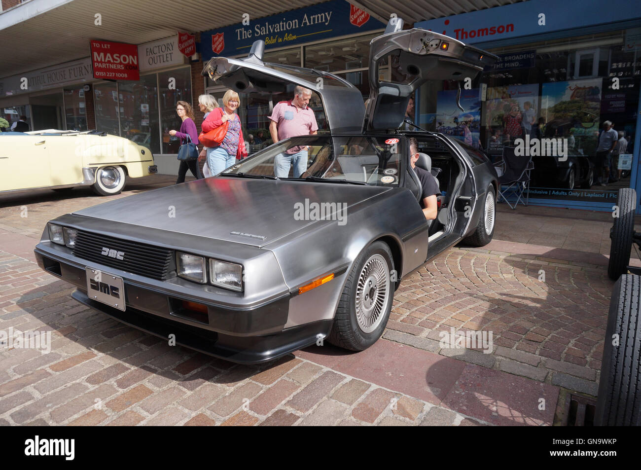 Ormskirk, UK. 28th Aug, 2016. A wide variety of classic and vintage ...