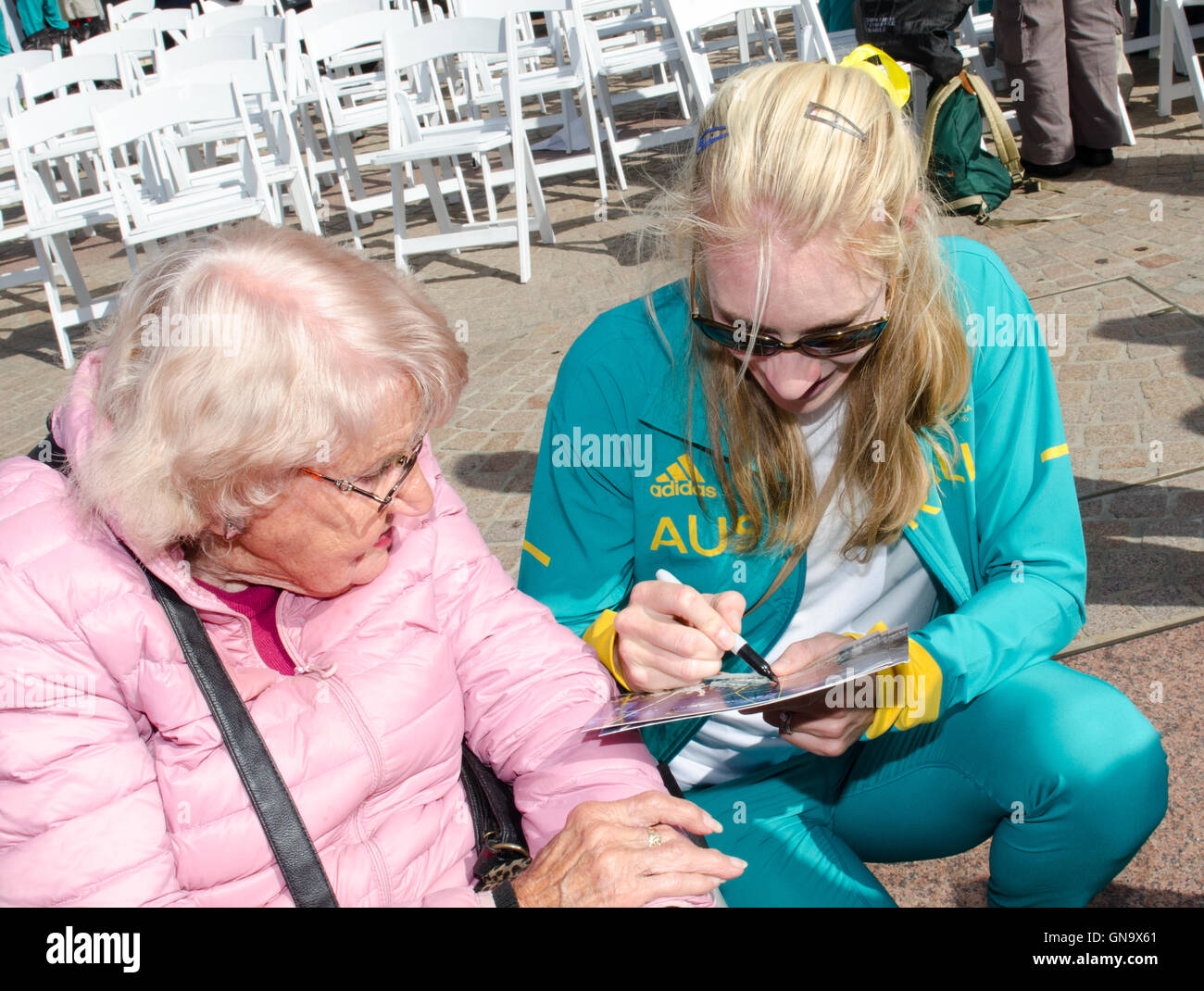 Olympic rowing medallist hi-res stock photography and images - Alamy