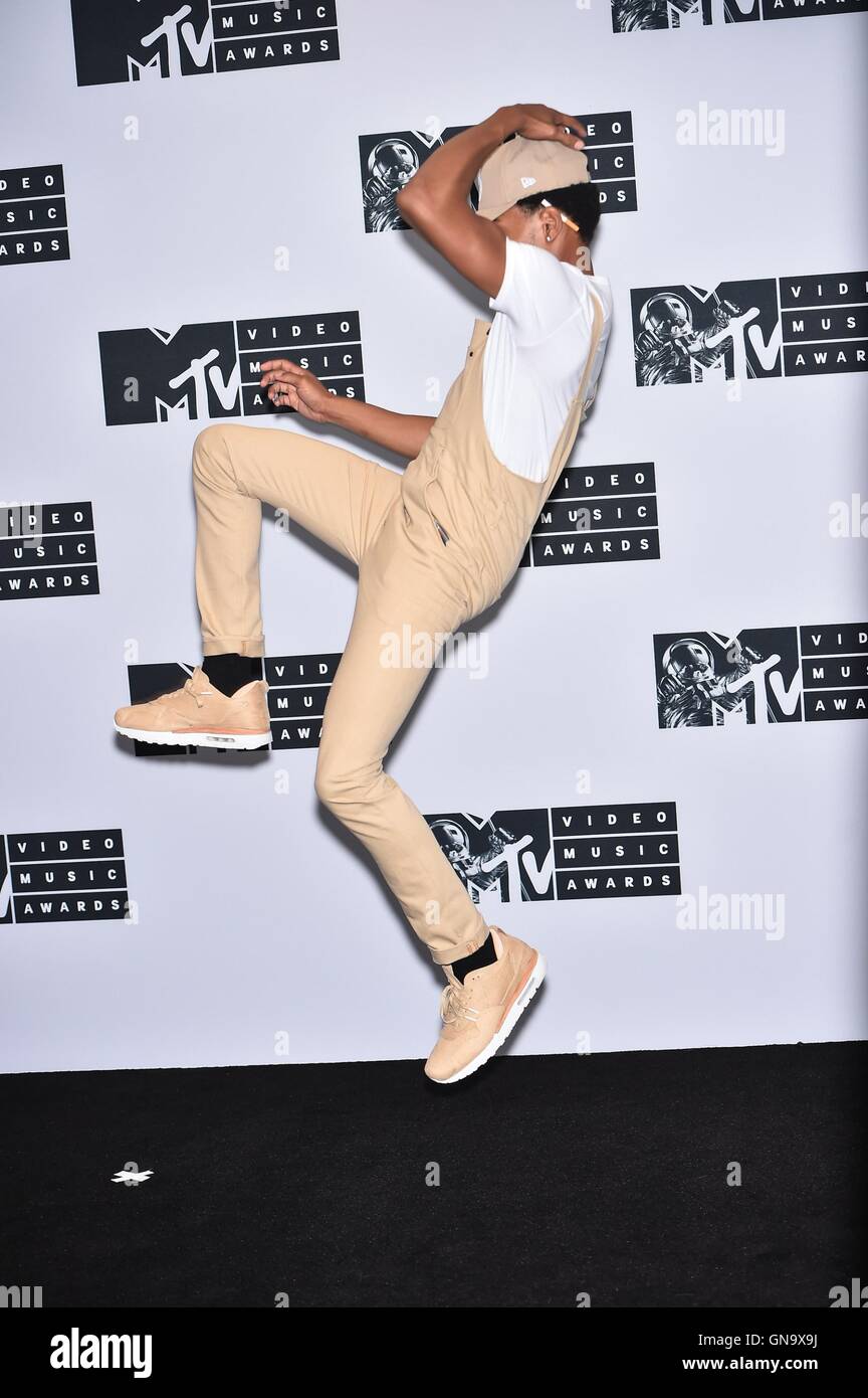 New York, NY, USA. 28th Aug, 2016. Chance the Rapper in the press room ...