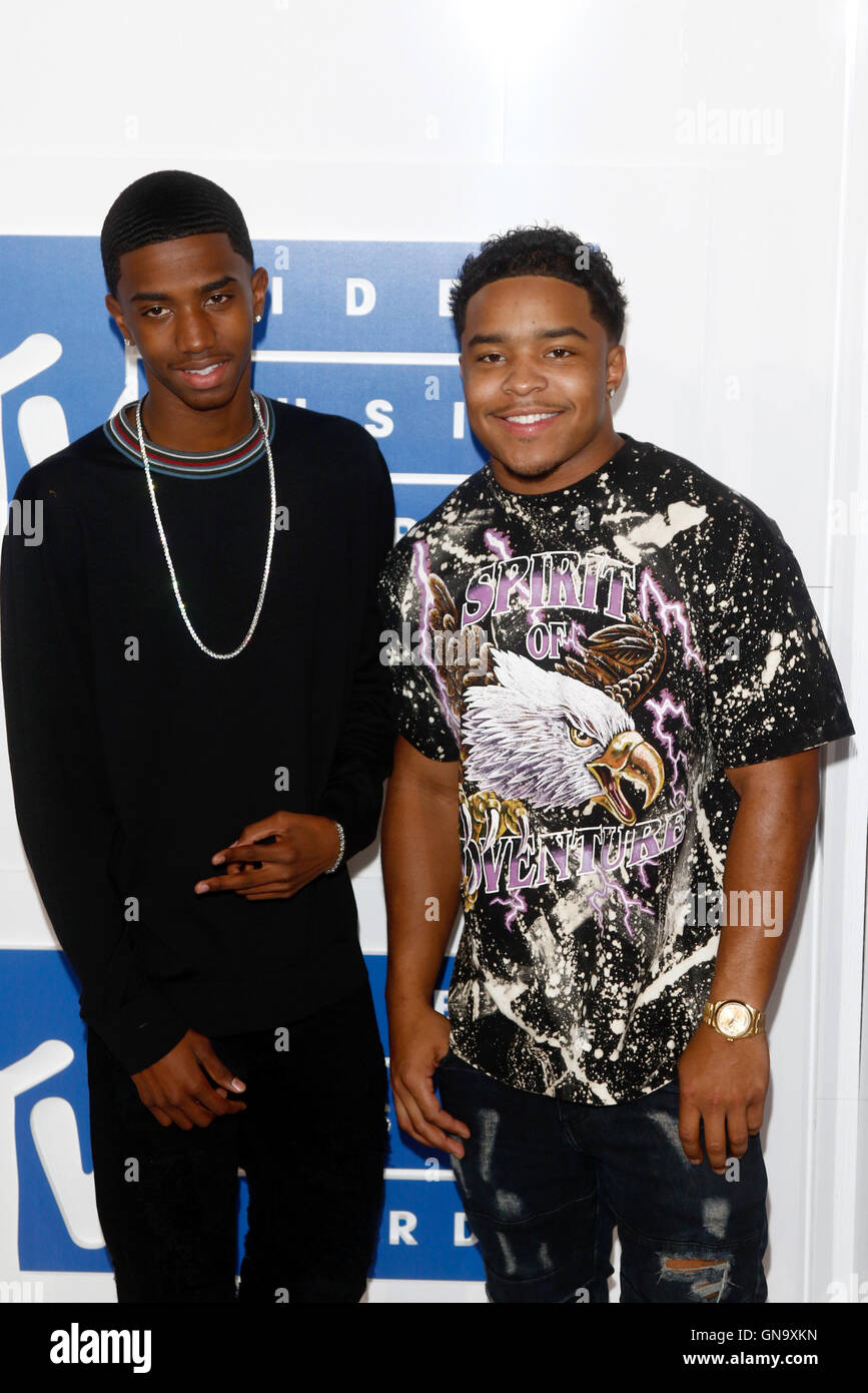 New York, Us. 29th Aug, 2016. Justin and Christian Combs - Rapper Sean P. Diddy Combs' sons ...