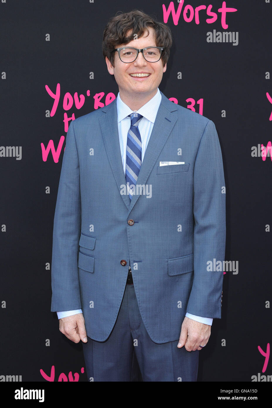 LOS ANGELES - AUGUST 28: Allan McLeod at the premiere of FX's 'You're ...