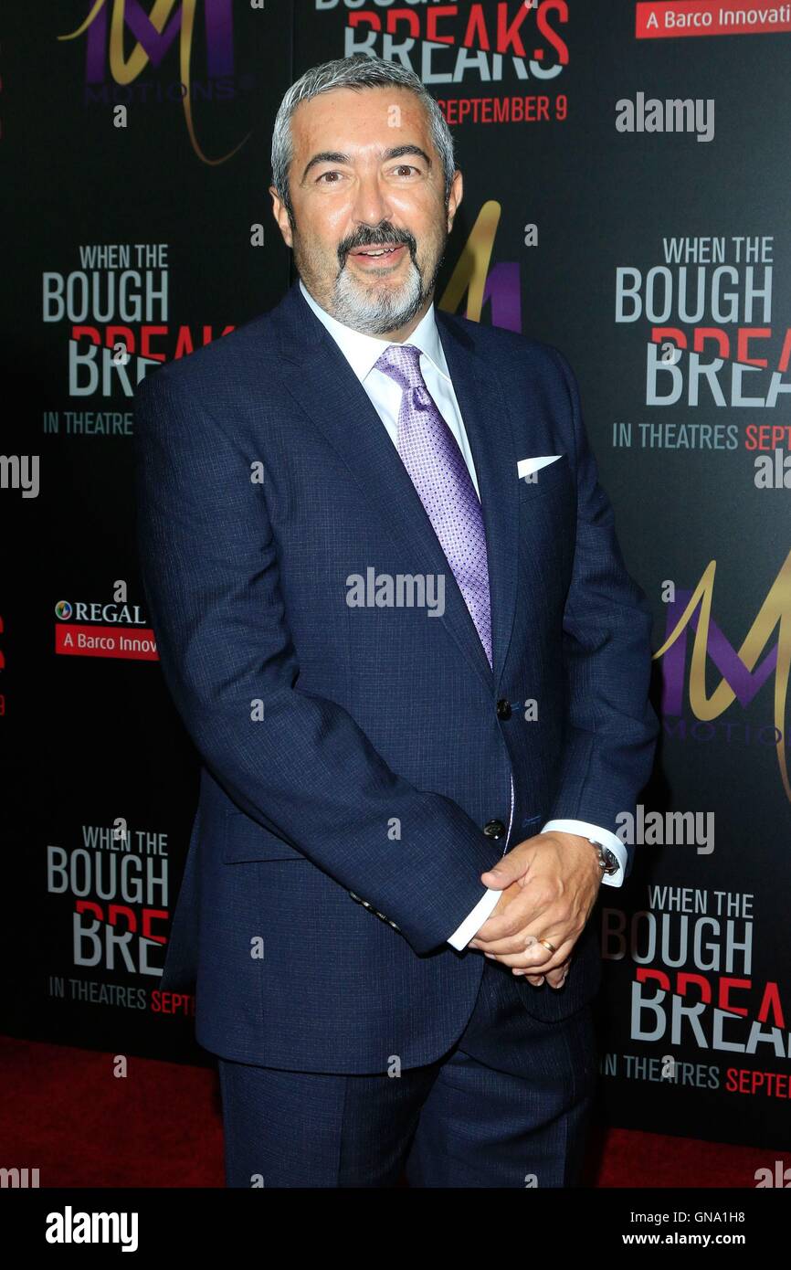 Los Angeles, CA, USA. 28th Aug, 2016. Jon Cassar at arrivals for WHEN ...