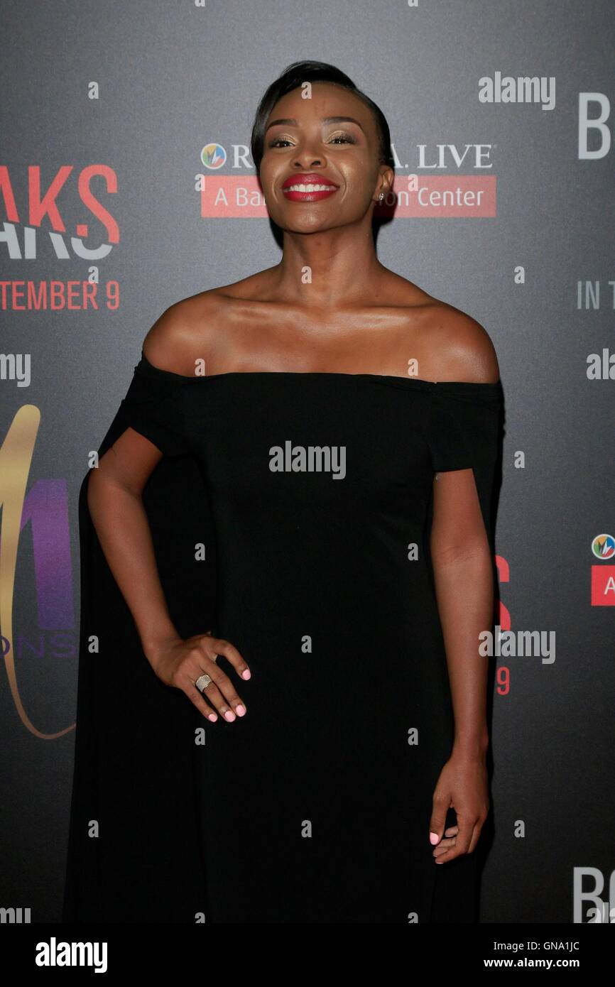 Los Angeles, CA, USA. 28th Aug, 2016. Rashia Whitlock at arrivals for ...
