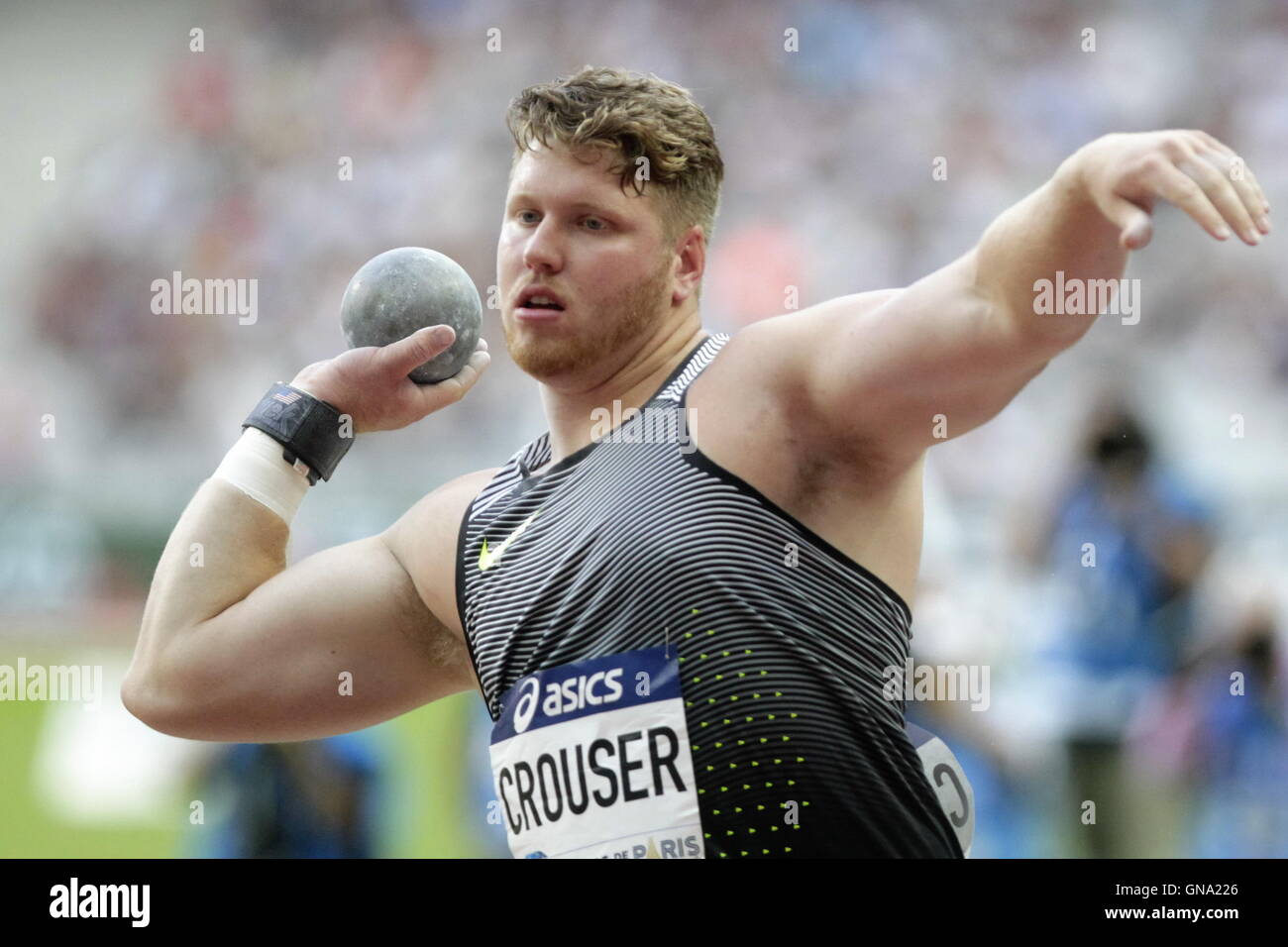 St Denis, Paris, France. 27th Aug, 2016. Olympic champion in the shot ...