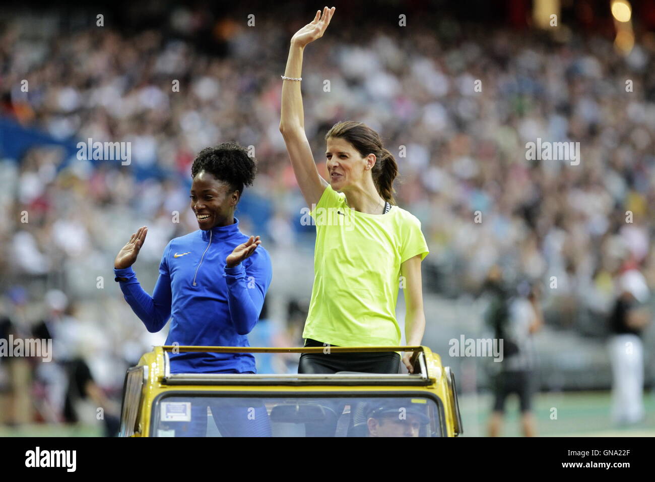 St Denis, Paris, France. 27th Aug, 2016. Spanish Ruth Beitia Olympic ...