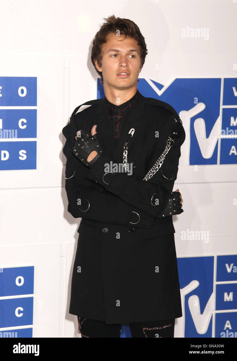 New York, New York, USA. 28th Aug, 2016. Actor ANSEL ELGORT attends the ...
