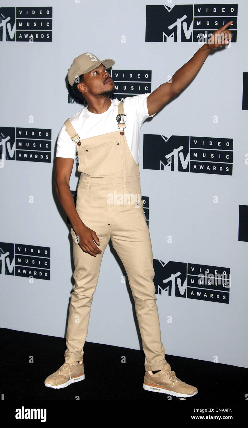 New York, New York, USA. 28th Aug, 2016. CHANCE THE RAPPER poses for ...