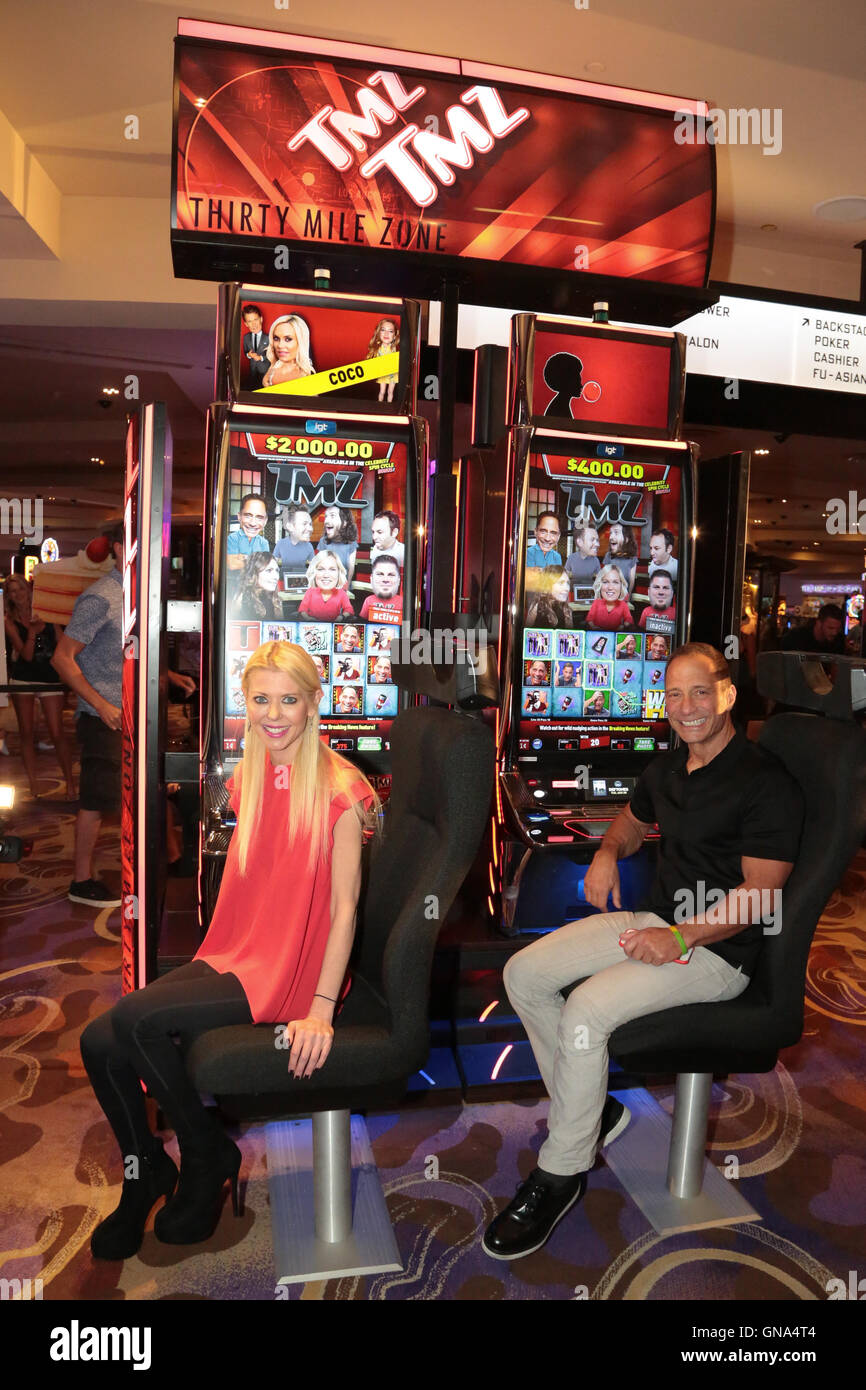LAS VEGAS -- TMZ Executive Producer, Harvey Levin, TMZ Staffers and ...