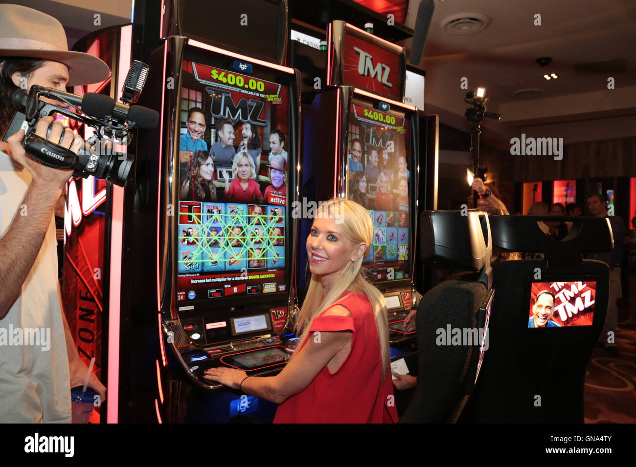 LAS VEGAS -- TMZ Executive Producer, Harvey Levin, TMZ Staffers and ...
