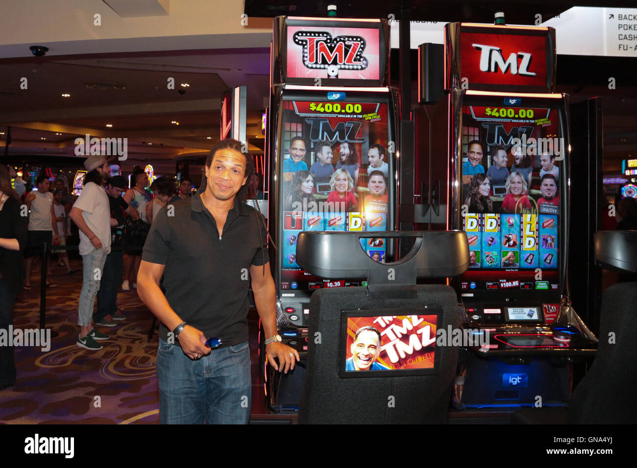 LAS VEGAS -- TMZ Executive Producer, Harvey Levin, TMZ Staffers and ...