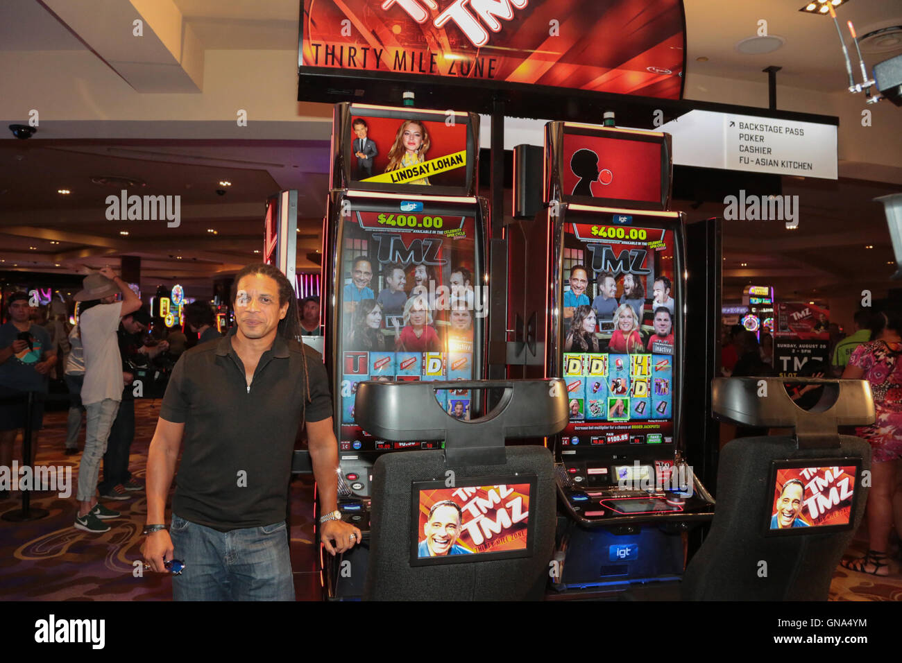 LAS VEGAS -- TMZ Executive Producer, Harvey Levin, TMZ Staffers and ...