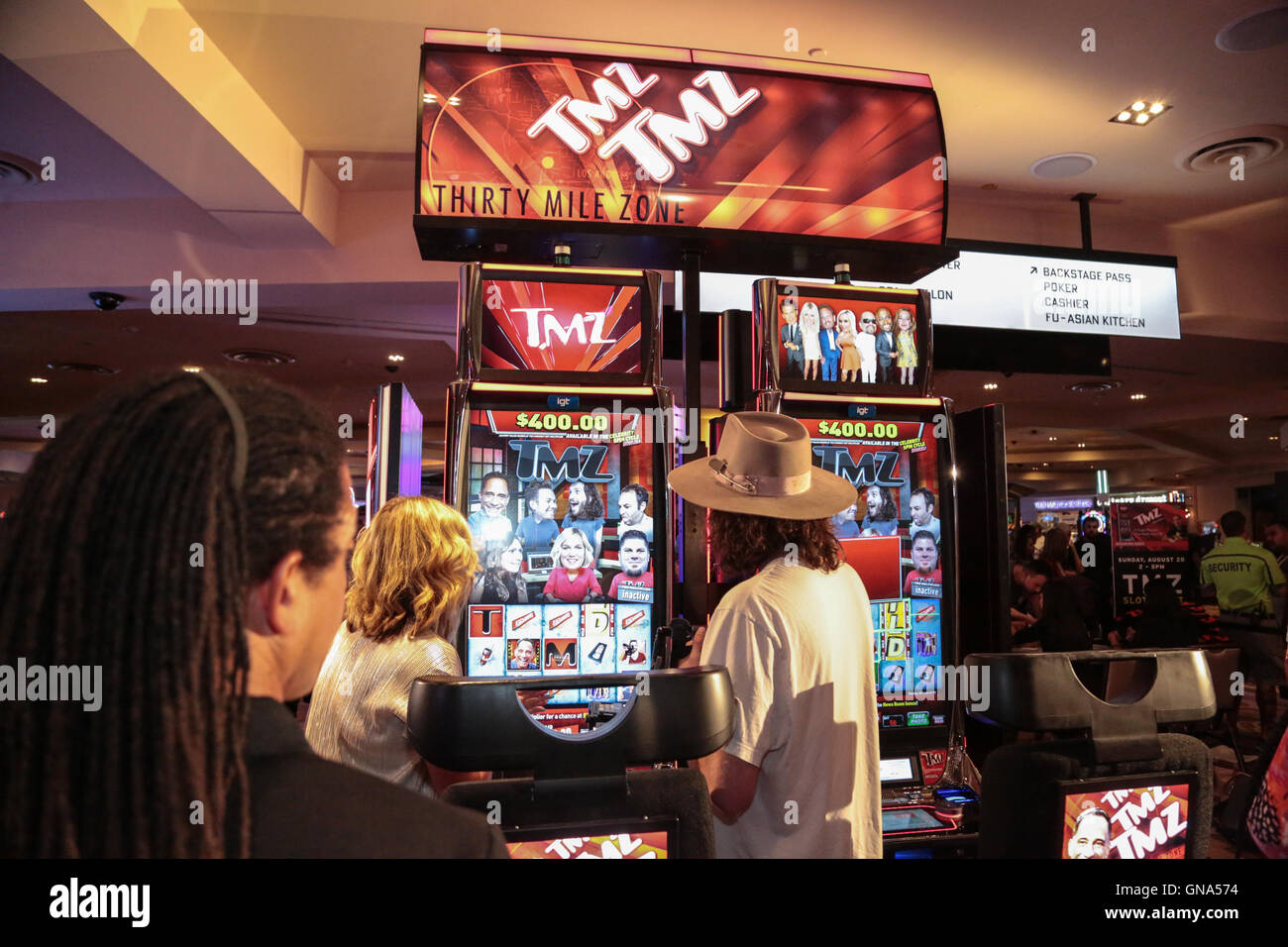 LAS VEGAS -- TMZ Executive Producer, Harvey Levin, TMZ Staffers and ...