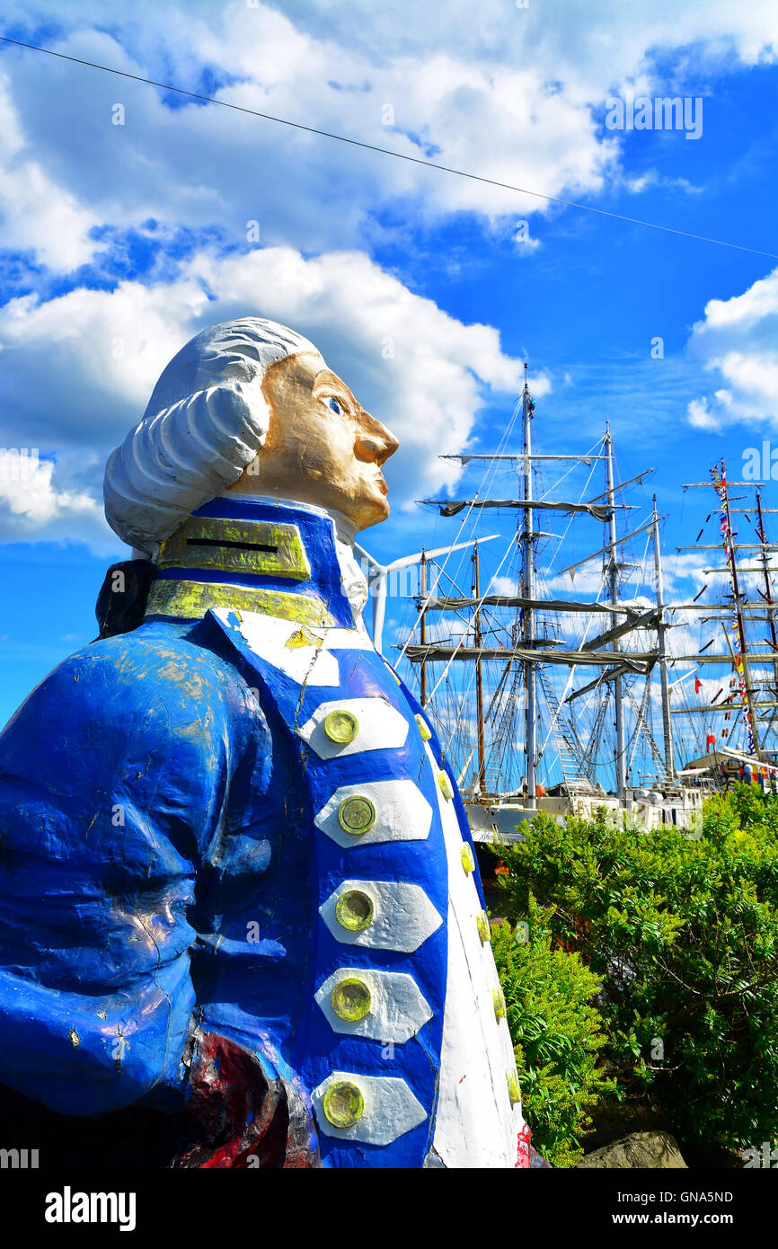Blyth Tall Ships Northumberland 2016 Admiral Boscawen Wellesley ...