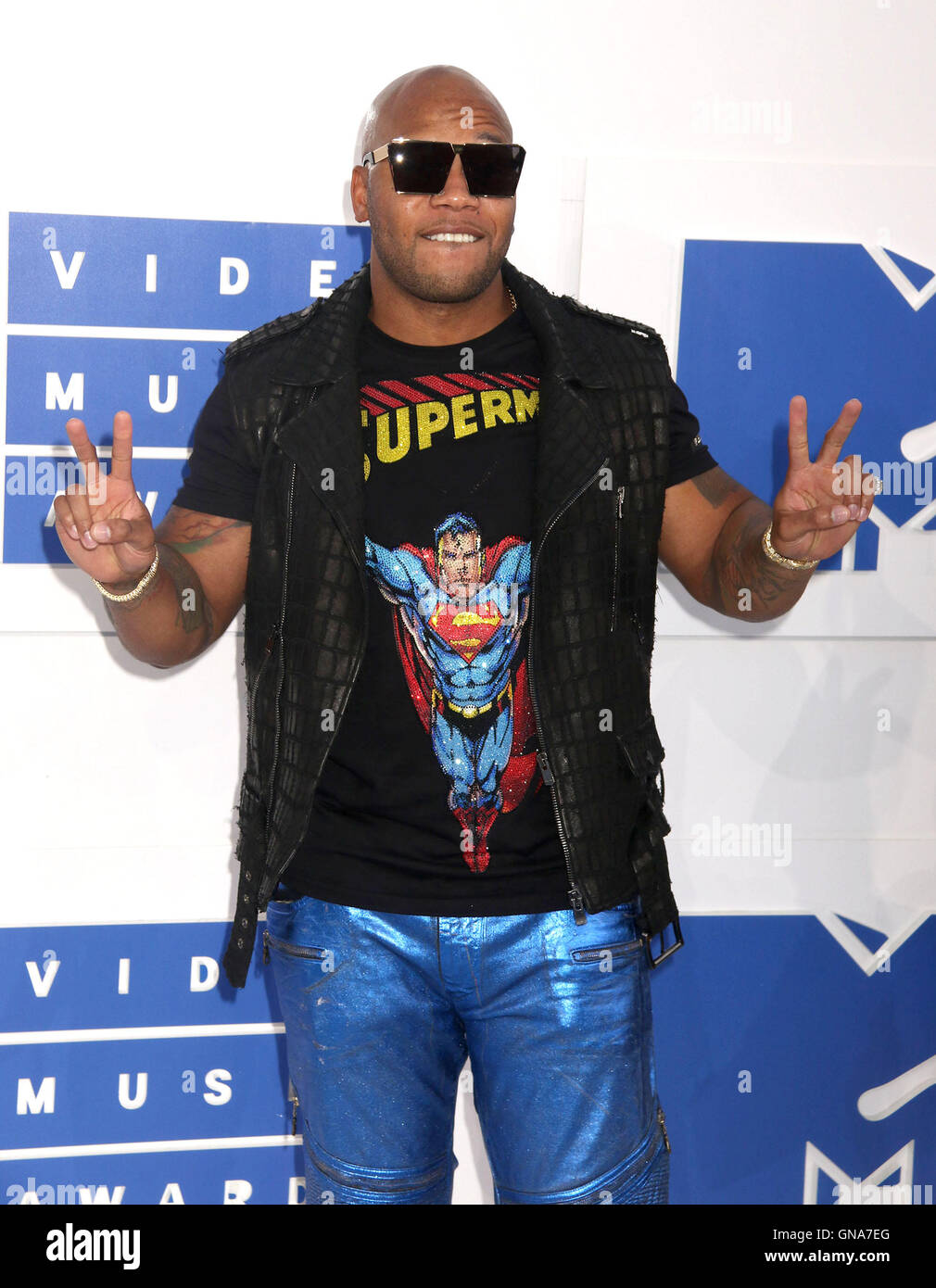 New York, New York, USA. 28th Aug, 2016. Hip hop artist FLO RIDA ...