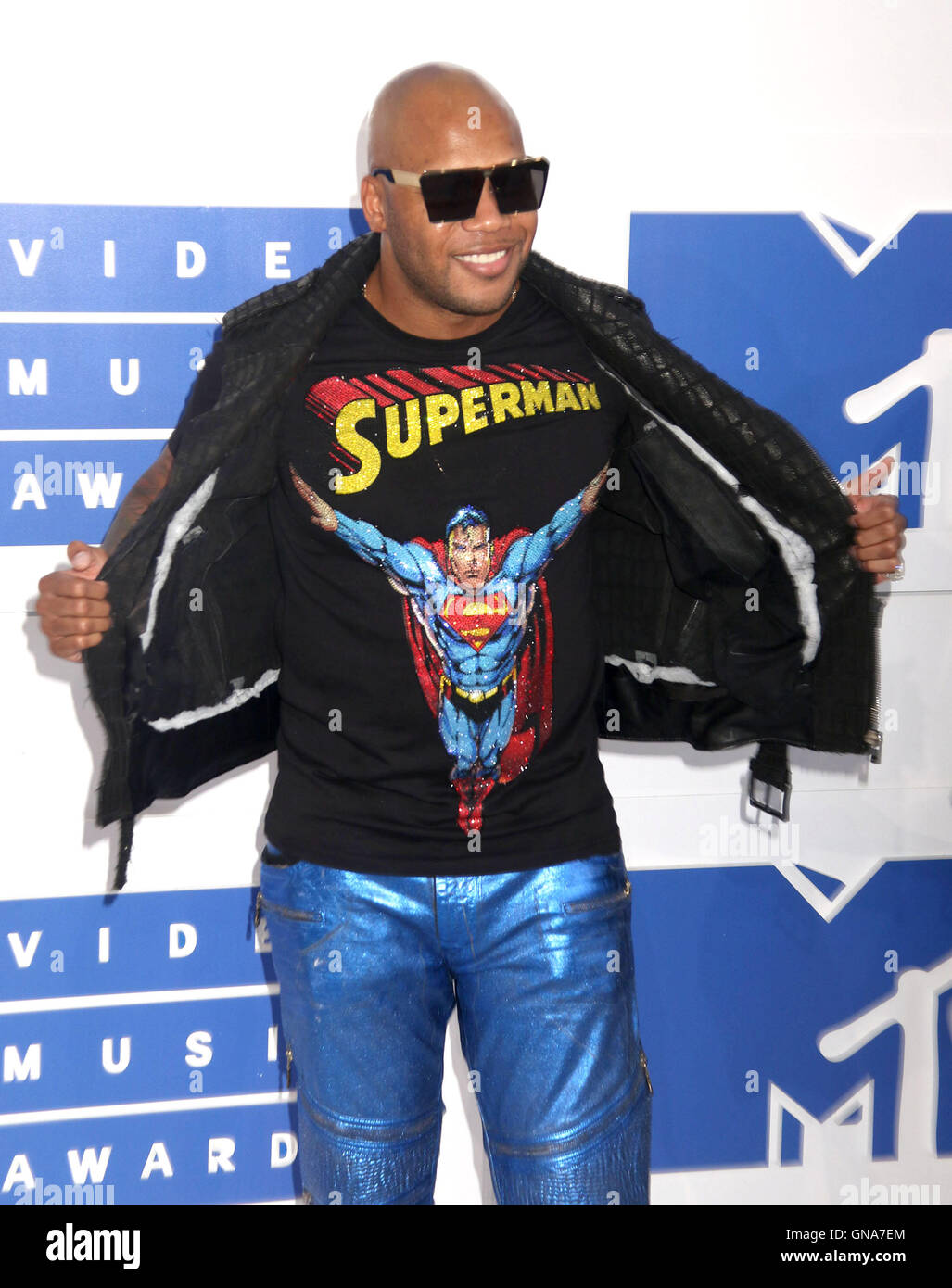 New York, New York, USA. 28th Aug, 2016. Hip hop artist FLO RIDA ...