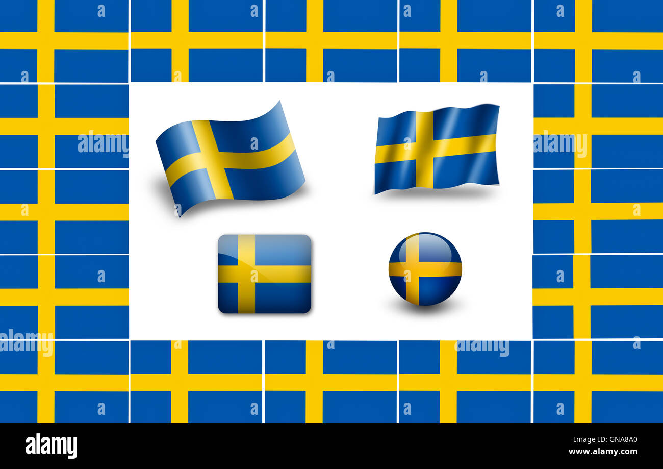Sweden icon hi-res stock photography and images - Alamy