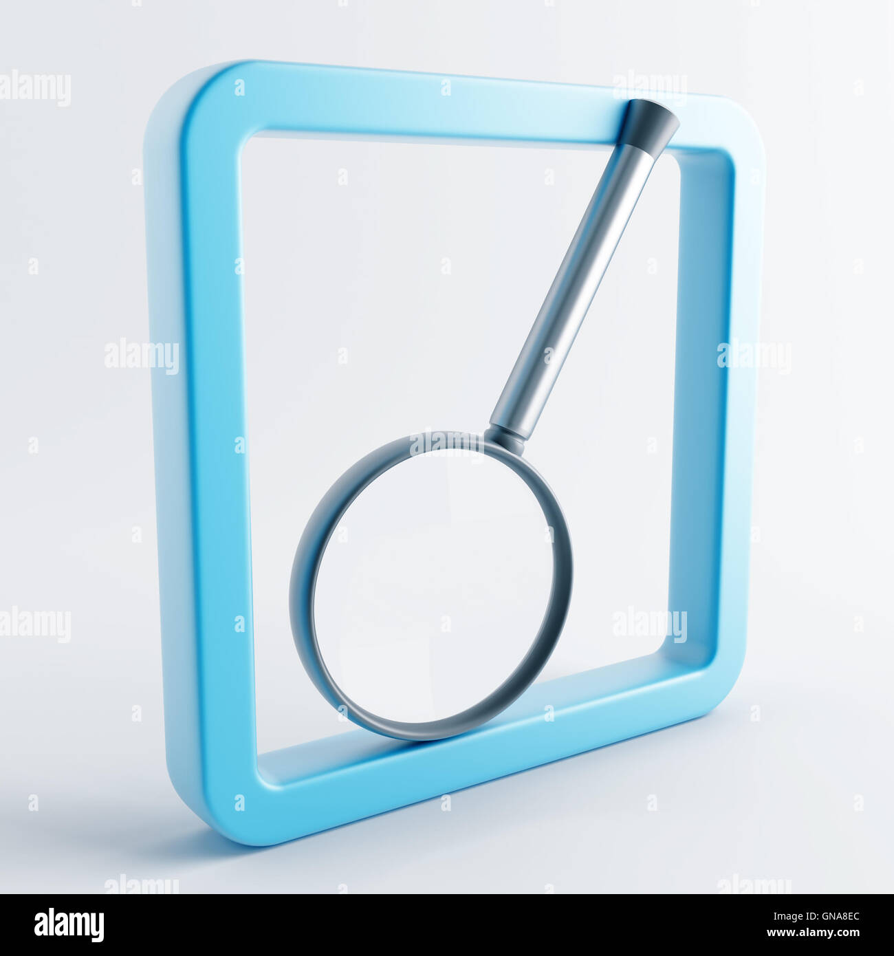 Icon in gray-blue color Stock Photo - Alamy