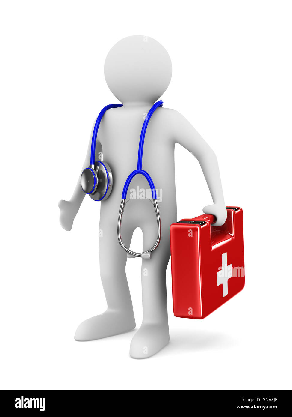 Doctor stethoscope sphygmomanometer Cut Out Stock Images & Pictures - Alamy