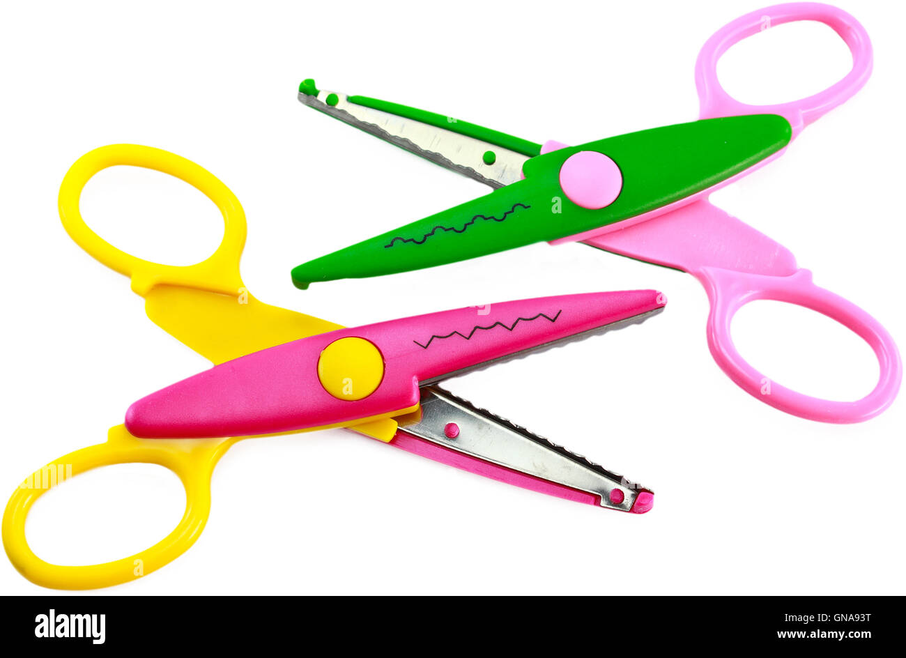 Scissors isolated on white background Stock Photo - Alamy