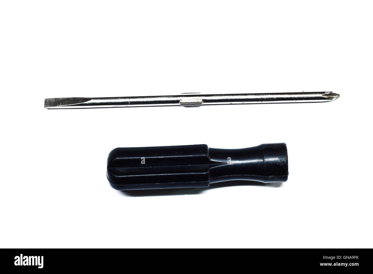Screwdriver isolated on a white background Stock Photo - Alamy