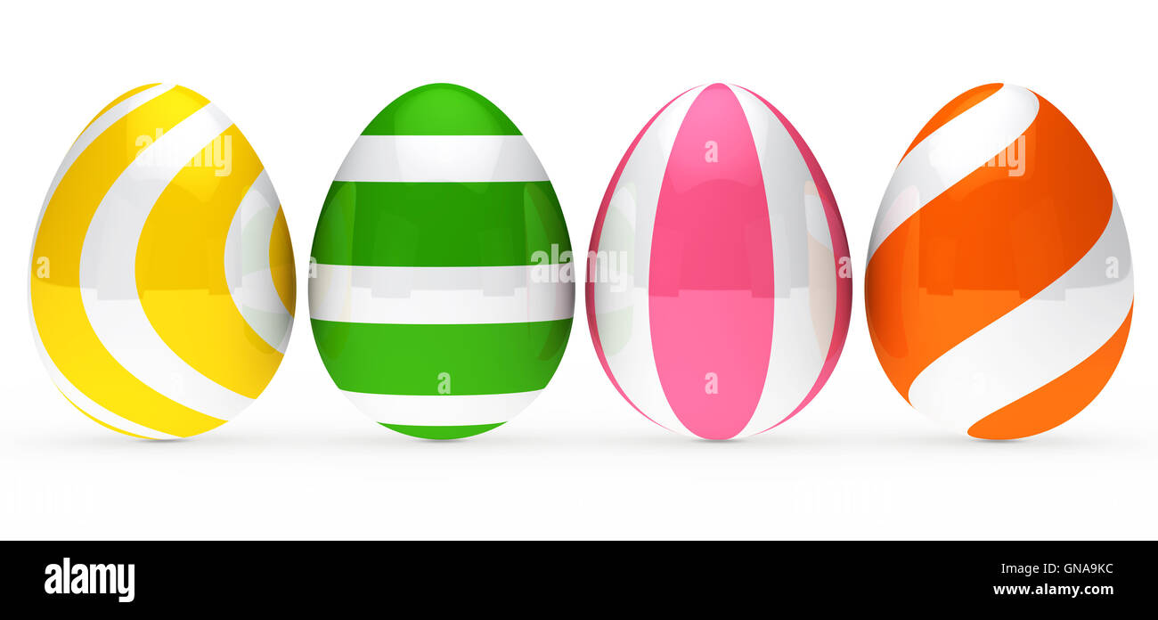 colorful easter eggs Stock Photo - Alamy