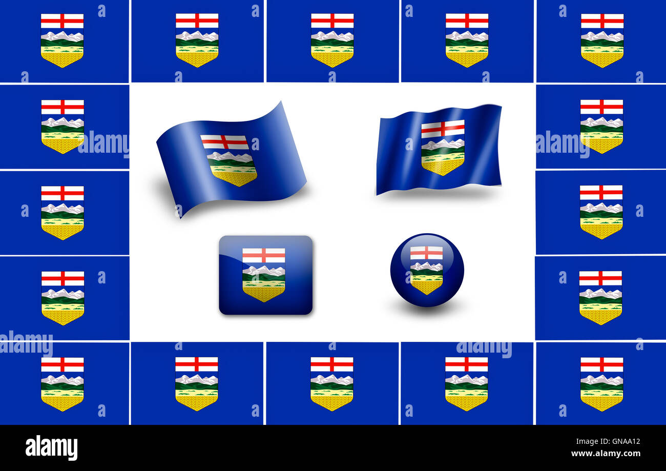 Flag of alberta hi-res stock photography and images - Alamy
