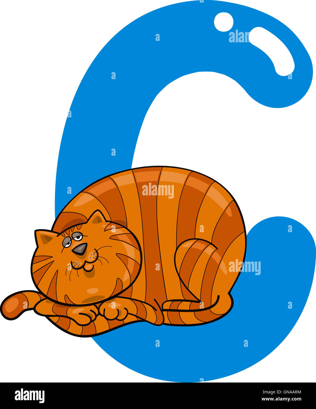 C for cat Stock Photo - Alamy