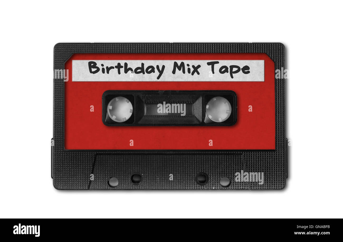 Vintage audio cassette tape hi-res stock photography and images - Alamy