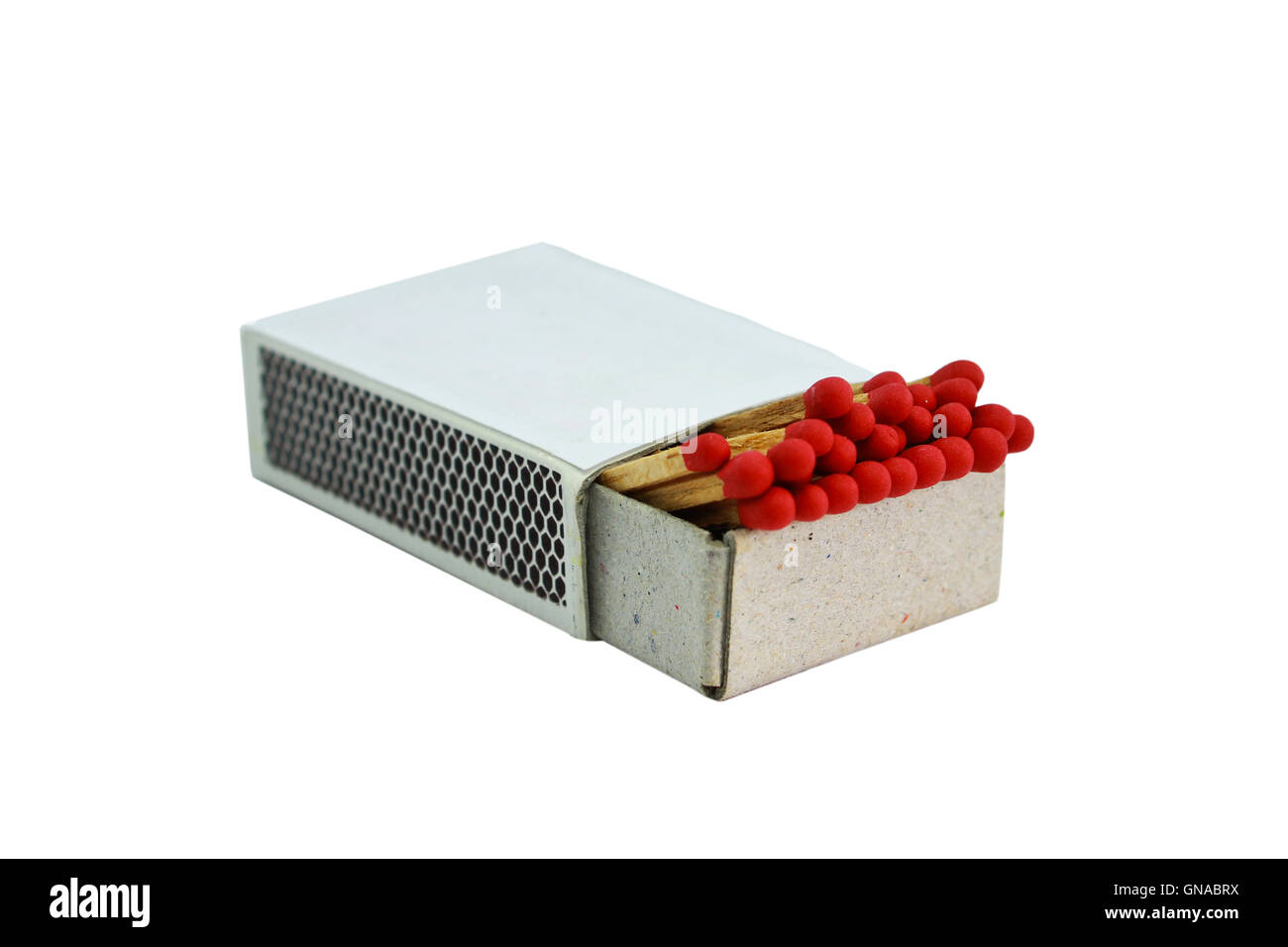 Match on white background Stock Photo - Alamy