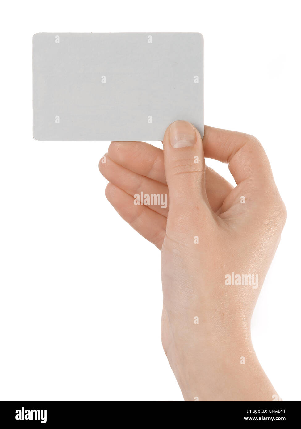 Credit card female hand holding Stock Photo - Alamy